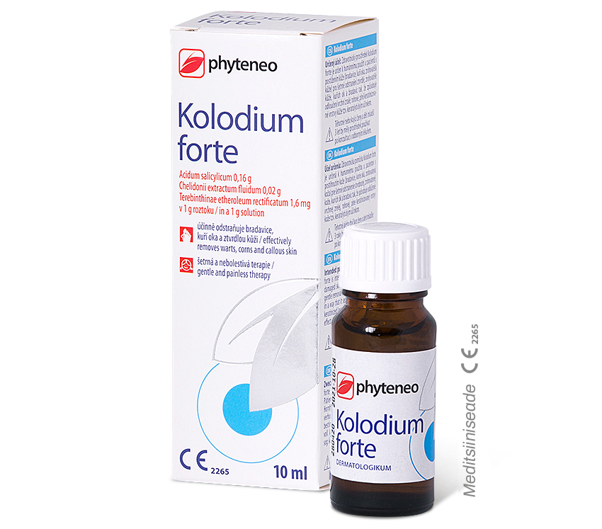 Kolodium Forte - käsimüügis olev meditsiiniseade